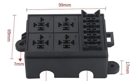 4 Way Relay Fuse Distribution Block