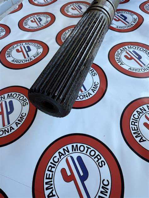 Amc Javelin Amx T 10 Borg Warner 4speed Output Shaft Gear Assembly Ebay
