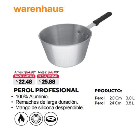 Perol Profesional 24cm Warenhaus Compra Fácil