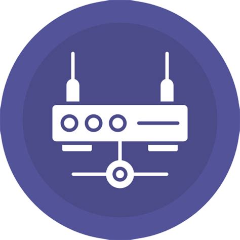 Router Icon Wireless Icon Configuration Icon Settings Icon Setup Icon Firewall Icon