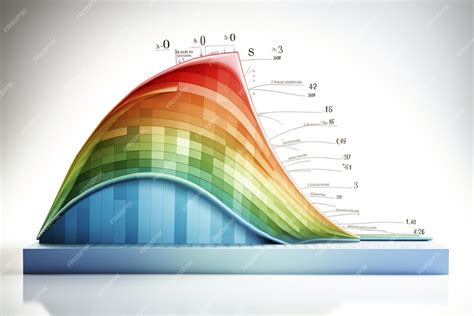 Premium Photo Financial Bar Chart Yield Curves Bond Data And Upward