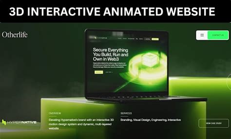 Build D Animated Interactive Website Spline Lottie Animation With Webflow By Victor Codess