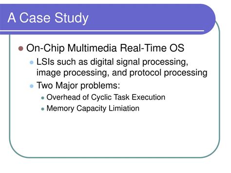 Ppt Real Time Operating Systems For Embedded Computing Powerpoint