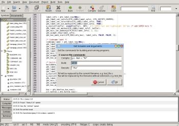 Fast Powerful Geany Editor Offers IDE Features Linux