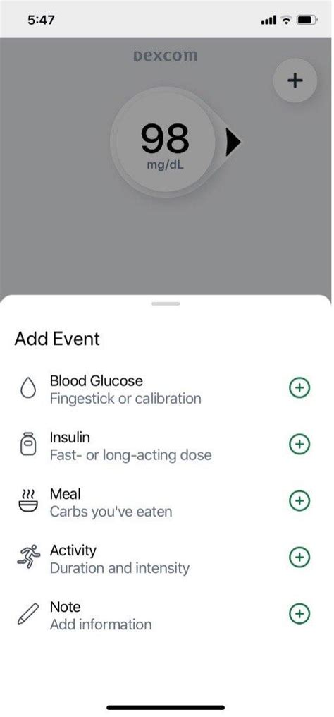 How Do I Log Events In The Dexcom G7 Cgm App Dexcom