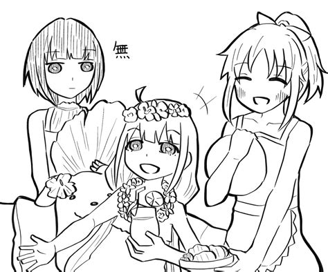 「双葉杏ちゃんだよ 描いたら出るんだ2回目 」せきさんskeb受付中の漫画