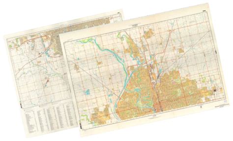 Wichita Ks Usa 2 Sheet Set Soviet Military City Plans Longitude Maps