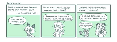 Patron Qanda An Anonymous Moth Another Piece Of Candy