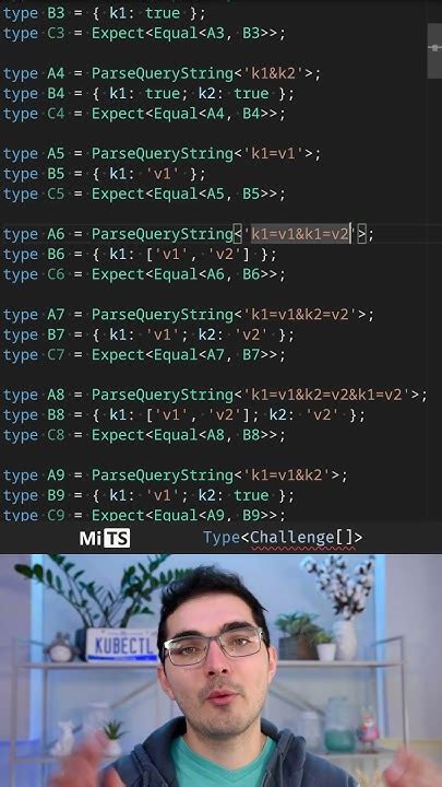 Query String Parser Typescript Type Challenges 151 Extreme Youtube