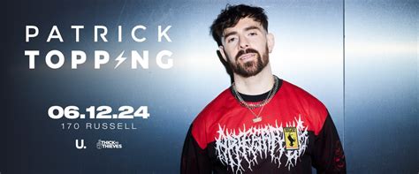 Patrick Topping 170 Russell Melbourne 6th December Thick As Thieves
