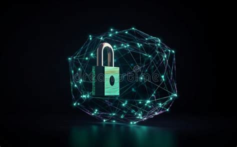 Protection Digital Cyber Technology System Cyberspace Security Information Lock Network