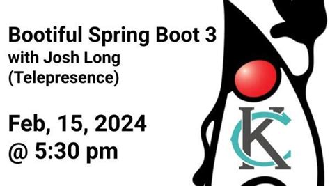 billy korando on linkedin bootiful spring boot 3 x thu feb 15 2024