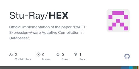 HEX README Md At Main Stu Ray HEX GitHub