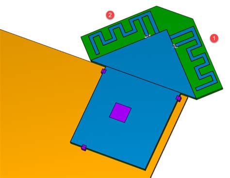 Esp32 Dual Antenna Simulation Of Pcb Layout Dr Mühlhaus Consulting And Software Gmbh