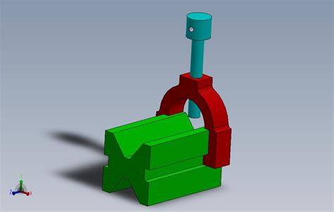 滑块组件solidworks 2017模型图纸免费下载 懒石网
