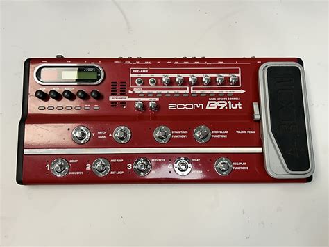Zoom B91ut Bass Multi Fxmodeler Pedal Reverb