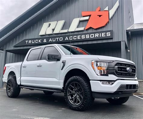 White Ford F150 Rims