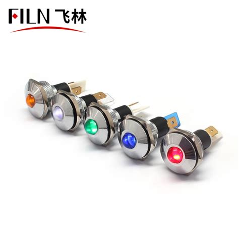 Filn 22mm 110v Power Box Metal Indicator Light Indicatorlight
