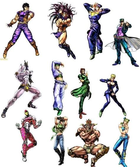 Jojo Posing Reference