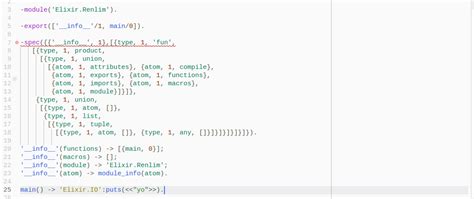 Elixir Erlang Beamlib Chunks Is Broken Stack Overflow