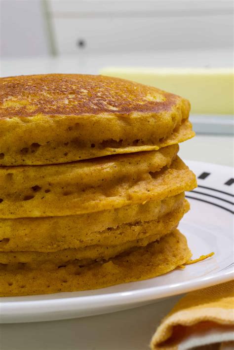 Pumpkin Pancakes With Pancake Mix Mindys Cooking Obsession