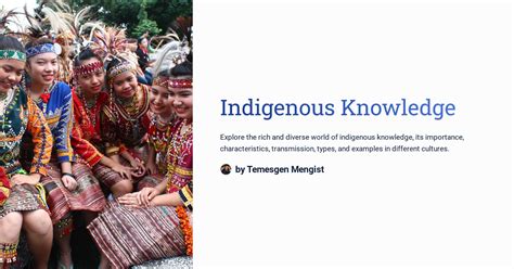 Indigenous Knowledge
