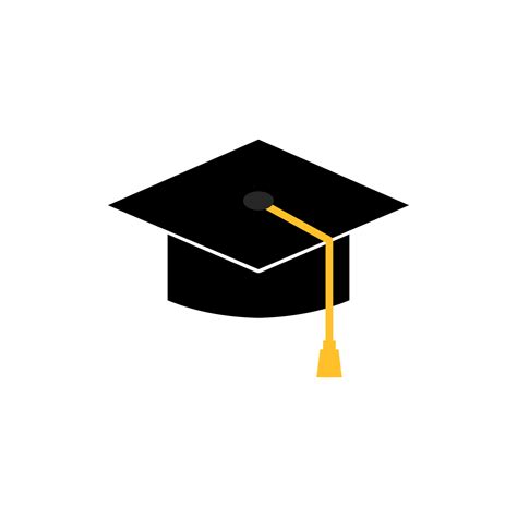 Graduation Cap Icon Symbol Of Achievement And Academic Success Icon