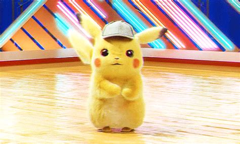 A Bolt Of Brilliance Captainpoe Detective Pikachu Dancing