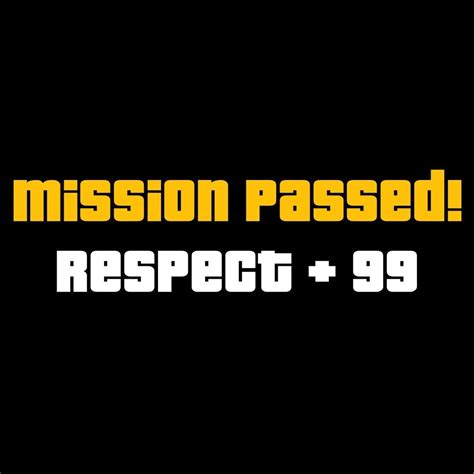 Mission Passed Gta San Andreas Sticker