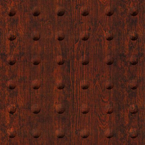 Large Rivet Walnut Ceiling Panels