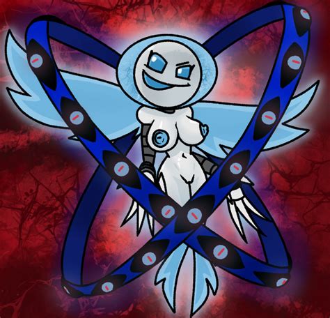 Rule 34 2023 Bald Biblically Accurate Angel Black Sclera Blue Eyes Blue Nipples Breasts