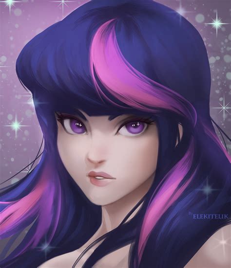 Twilight Sparkle Mlp By Elekitelik On Deviantart