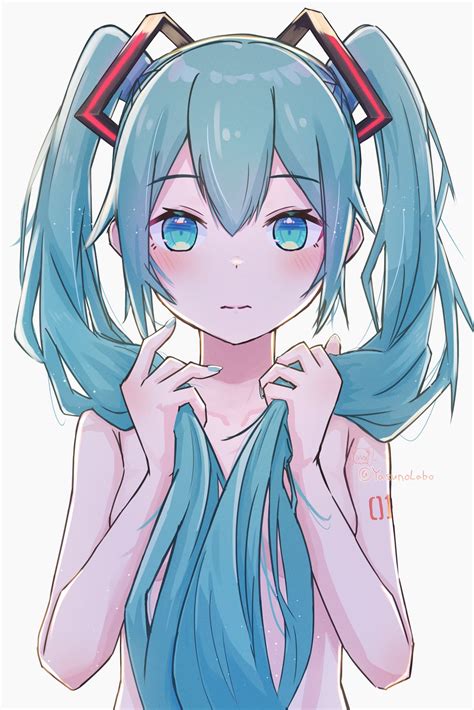 Miku Looking Cute Yasunolabo [vocaloid] R Rule34