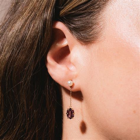 Gemstone Earrings Local Eclectic