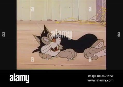 1947 In This Animated Film Herman The Mouse Traps Katnip The Cat In