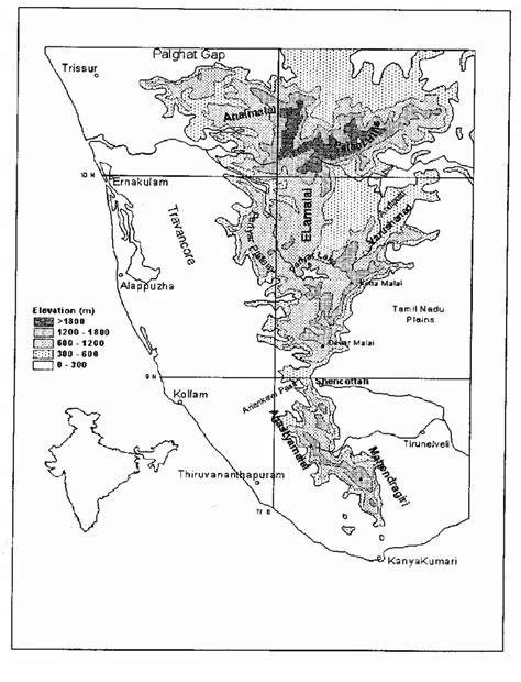 Simplified Physiographic Map Of The Study Area Download Scientific