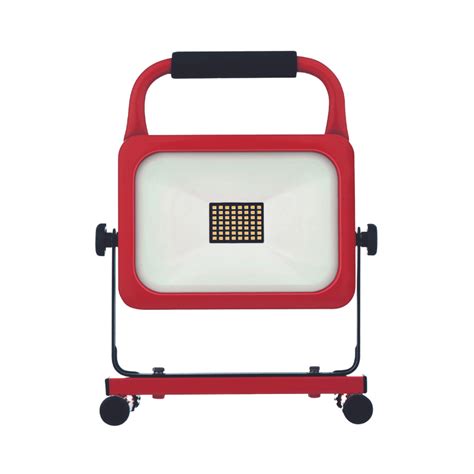 Battery Led Ligth Slim 30w Reflektor Romus