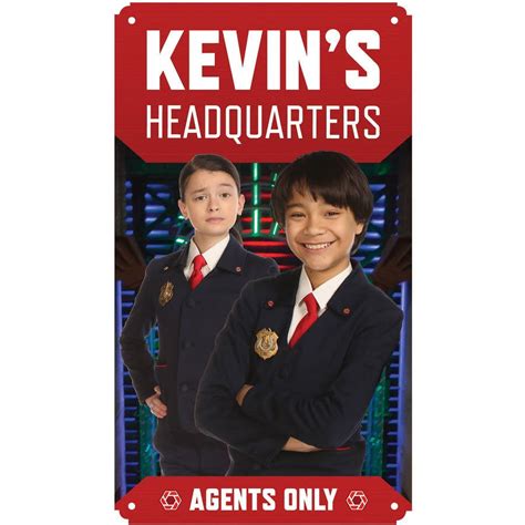 Personalized Odd Squad Headquarters Olive And Otto Tin Room Sign