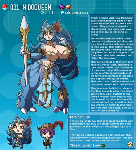 Nidoqueen Pokemon Drawn By Kinkymation Danbooru