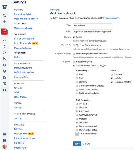 github bitbucket redmine integration with scrumdesk