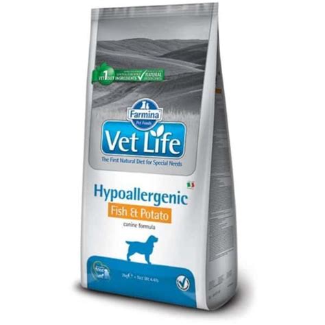 Vetlife Dog Hypoallergenic Fishandpotato 2kg • Petklub