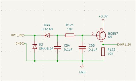 Microcontroller Tvs Diode In A Pnp Switch Circuit Electrical