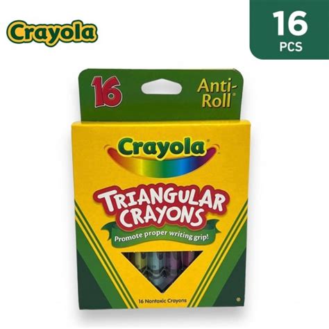 Buy Crayola Triangular Crayons 16 Colors Delivered By Atlas Stationary Within 24 Hours توصيل