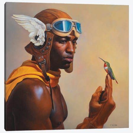 Preparing To Sound The Alarm C Canvas Artwork Thomas Blackshear Ii