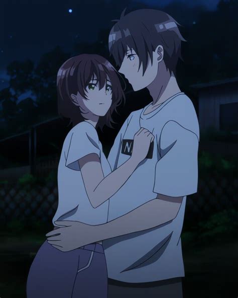 Aoi Hinami And Fumiya Tomozaki Seni Anime Seni