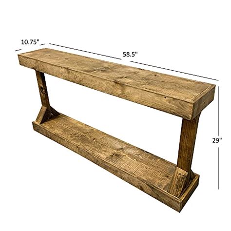 Barb Small Console Table Solid Wood By Del Hutson Designs At Rachel
