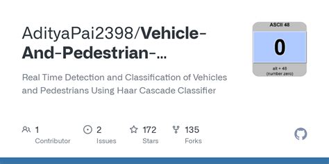 Github Adityapai2398vehicle And Pedestrian Detection Using Haar
