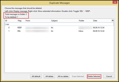 Remove Duplicate Messages Zimbra Using Thunderbird Zinewest