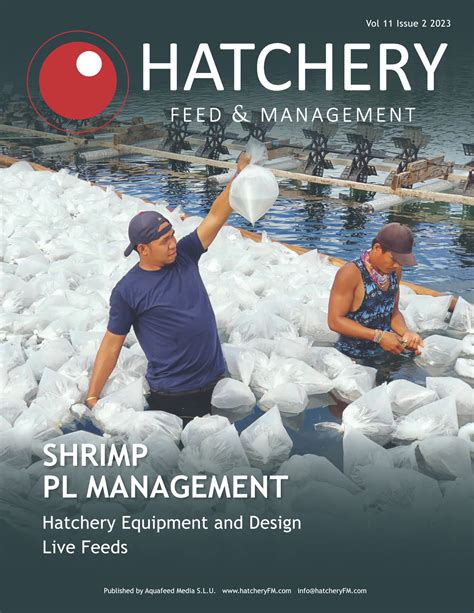 Hatchery Feed Management Hatchery Feed And Management Vol 11 Issue 2 2023