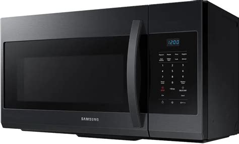 Samsung 17 Cu Ft Over The Range Microwave Matte Black Steel